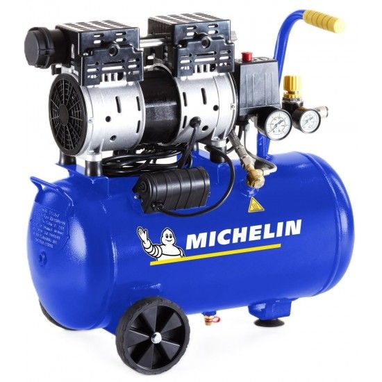 Compressor silencioso 24L 1Hp refª CA-MX24-1 MICHELIN - CA-MX24-1 ...