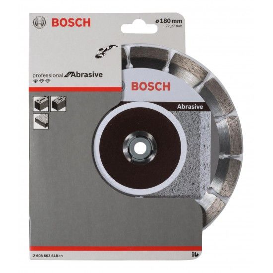 Disco de corte de diamante Standard for Abrasive refª 2608602618 BOSCH - 2608602618 - Ferramentaspro